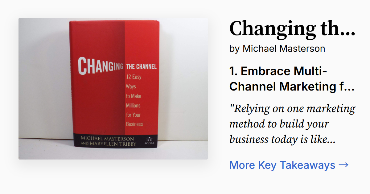 Changing the Channel | Summary, Audio, Quotes, FAQ