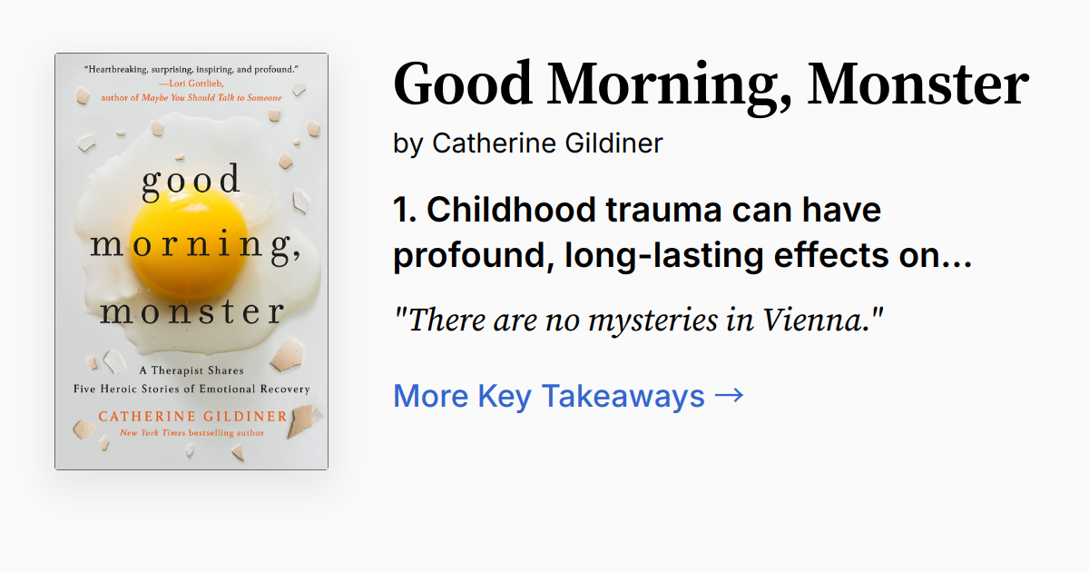 Good Morning, Monster | Summary, Quotes, FAQ, Audio