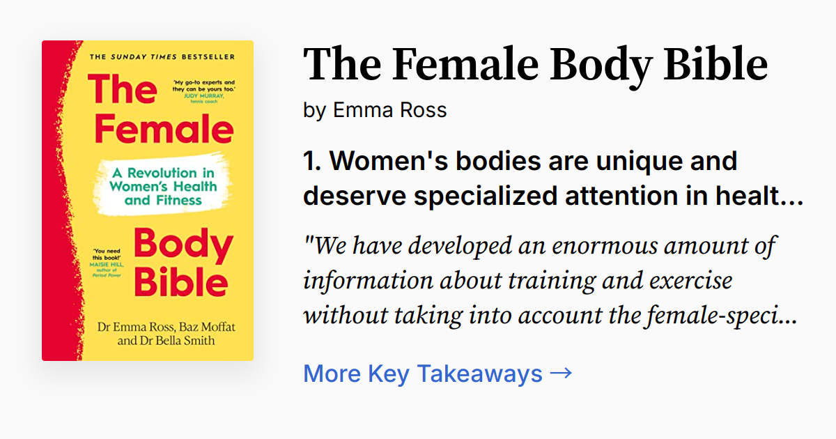The Female Body Bible | Summary, Quotes, Audio