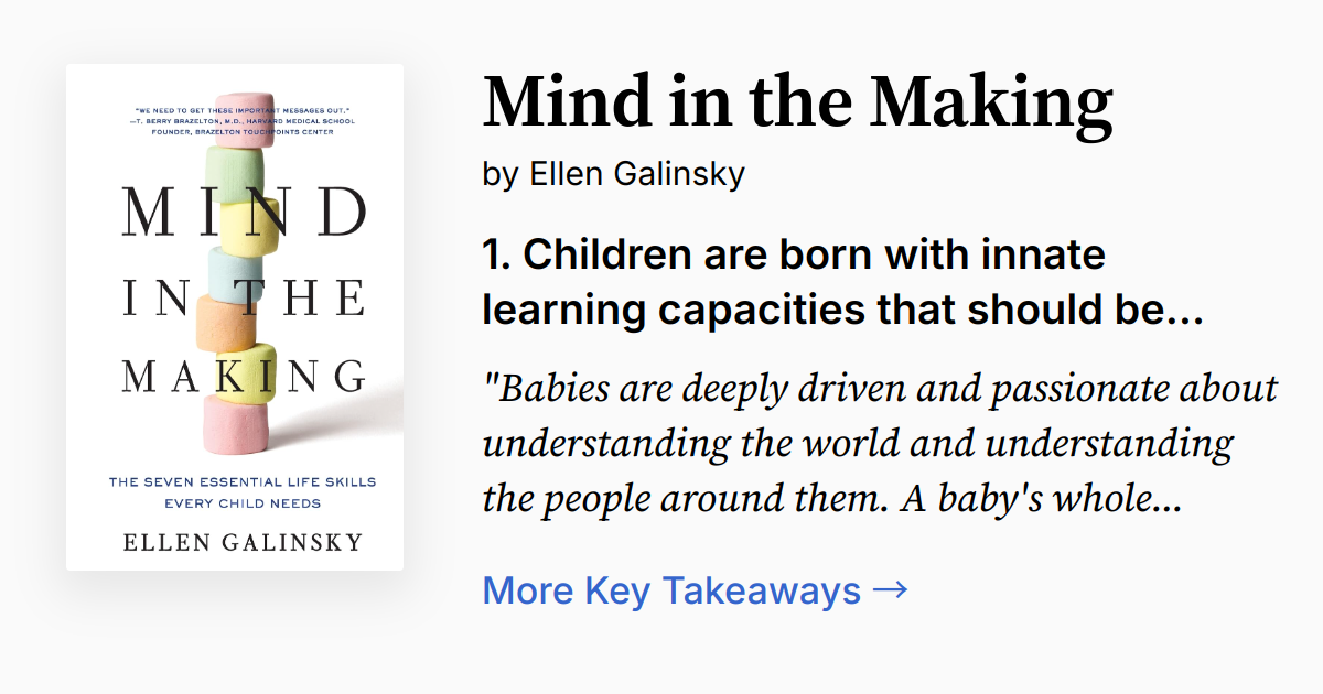 Mind in the Making | Summary, Quotes, FAQ, Audio