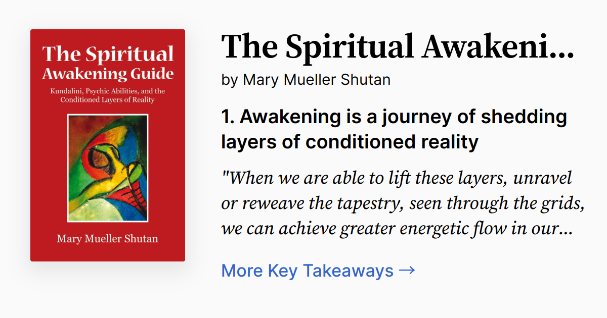 The Spiritual Awakening Guide | Summary, Audio, Quotes
