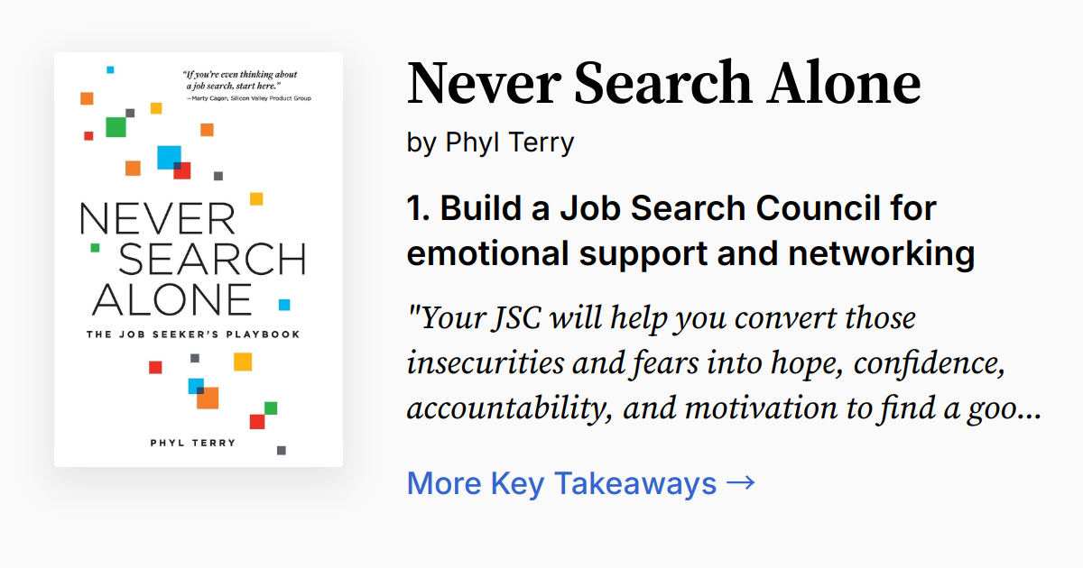 Never Search Alone | Summary, Audio, Quotes, FAQ