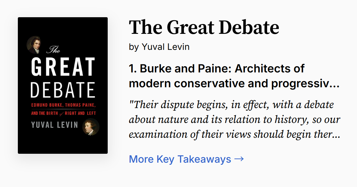 The Great Debate | Summary, Quotes, FAQ, Audio