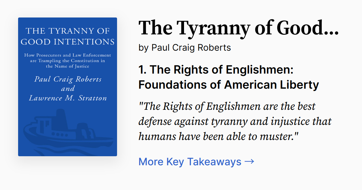 The Tyranny of Good Intentions | Summary, Audio, Quotes, FAQ