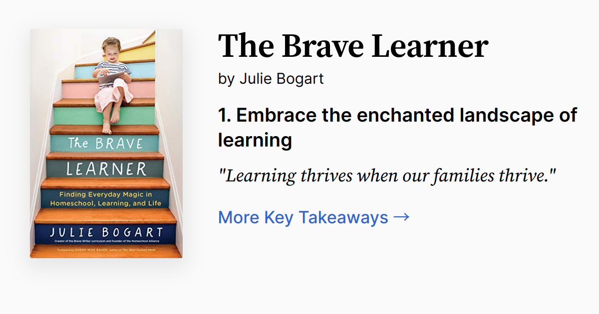 The Brave Learner | Summary, Audio, Quotes, FAQ