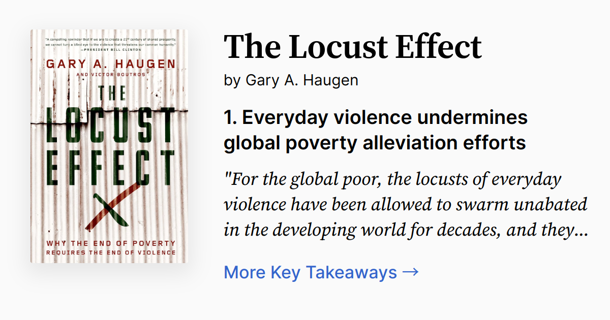 The Locust Effect | Summary, Quotes, FAQ, Audio