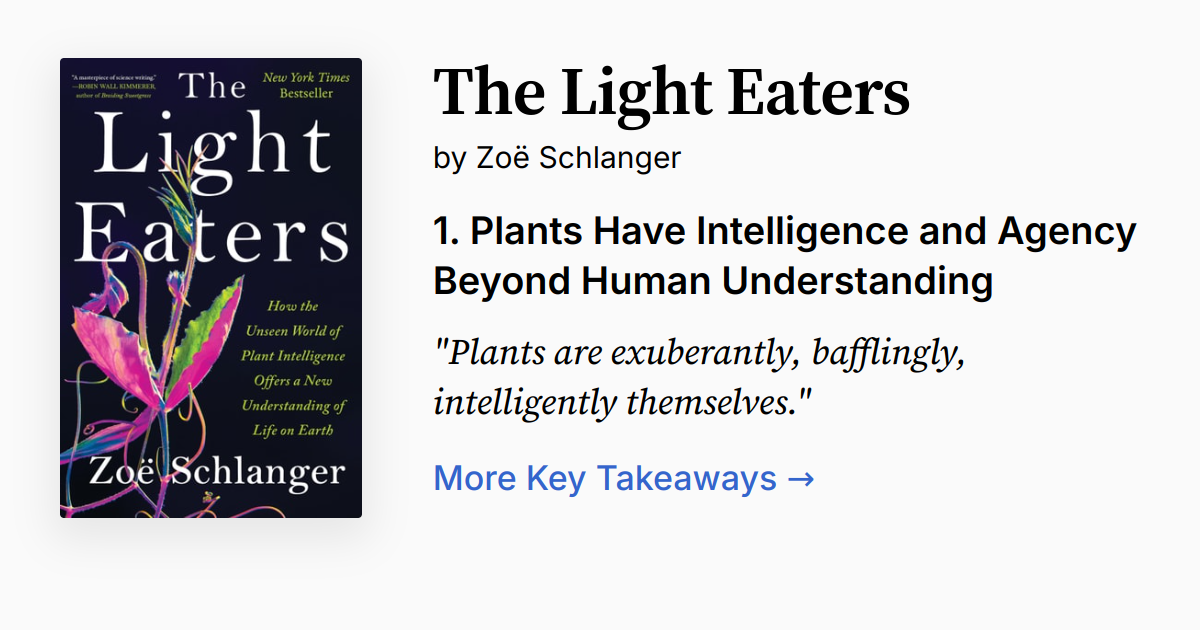 The Light Eaters | Summary, Quotes, FAQ, Audio