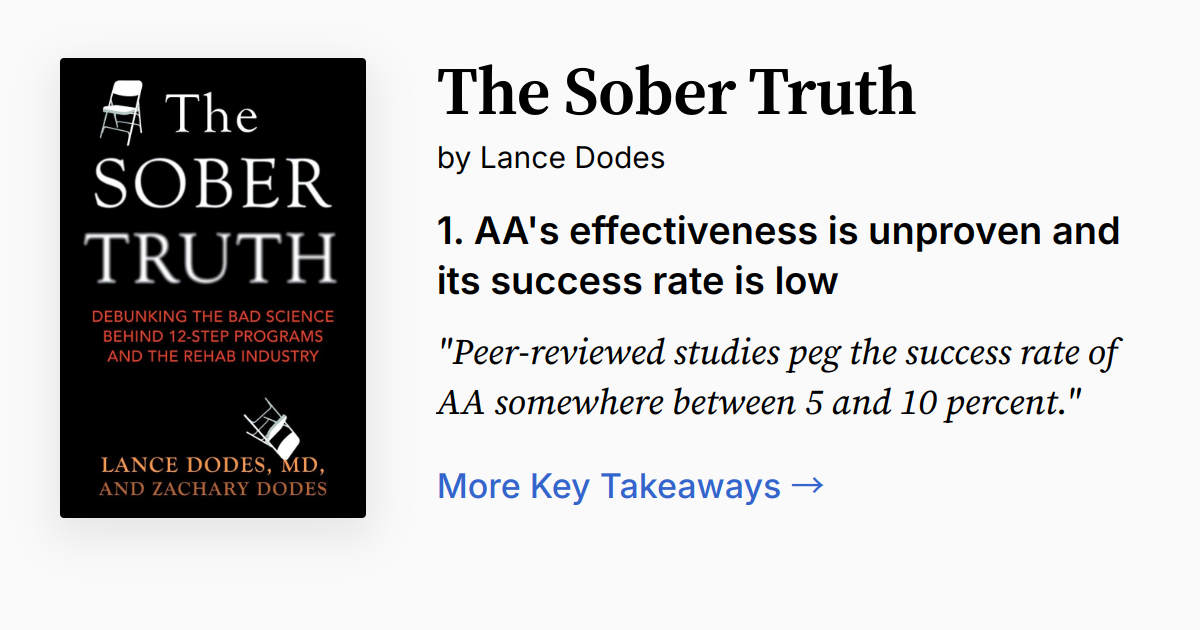 The Sober Truth | Summary, Audio, Quotes, FAQ