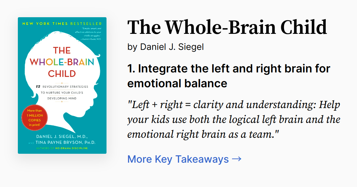The Whole-Brain Child | Summary, Audio, Quotes, FAQ