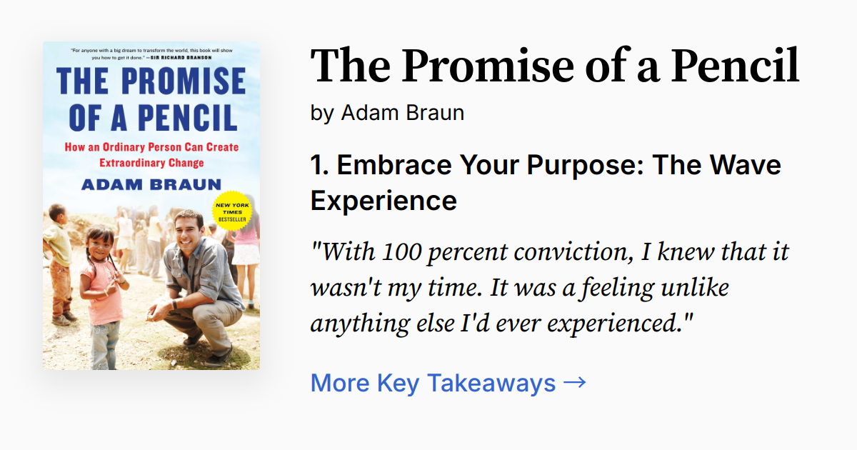 The Promise of a Pencil | Summary, Audio, Quotes, FAQ