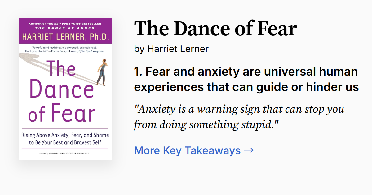 The Dance of Fear | Summary, Audio, Quotes, FAQ