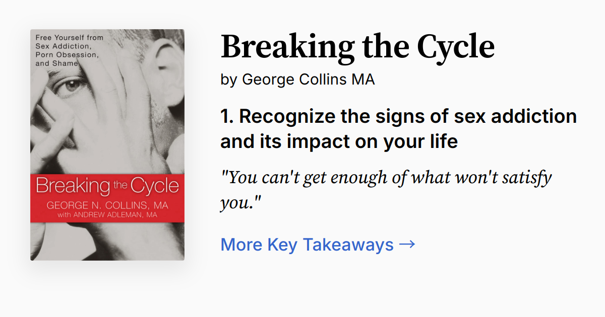 Breaking the Cycle | Summary, Quotes, FAQ, Audio
