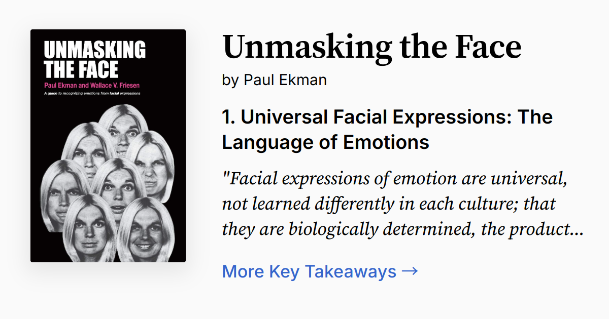 Unmasking the Face | Summary, Quotes, FAQ, Audio