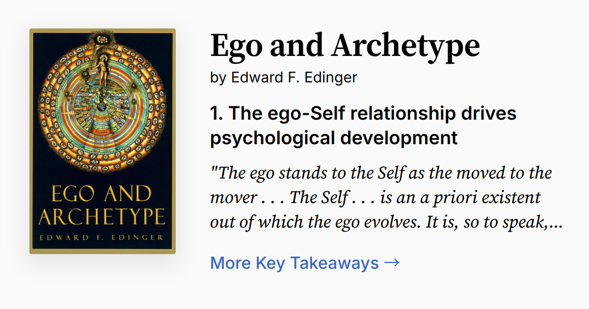 Ego and Archetype | Summary, Audio, Quotes, FAQ