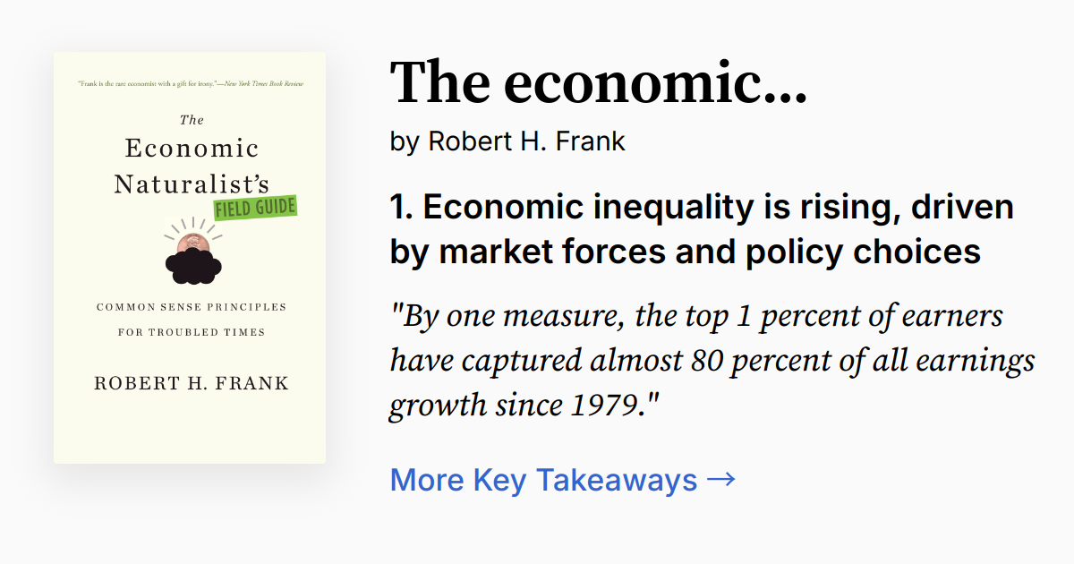 The Economic Naturalist's Field Guide | Summary, Audio, Quotes, FAQ