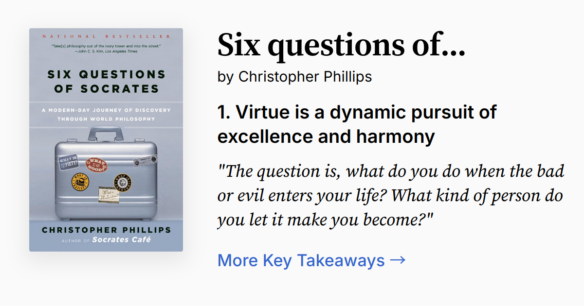 Six Questions of Socrates | Summary, Audio, Quotes, FAQ