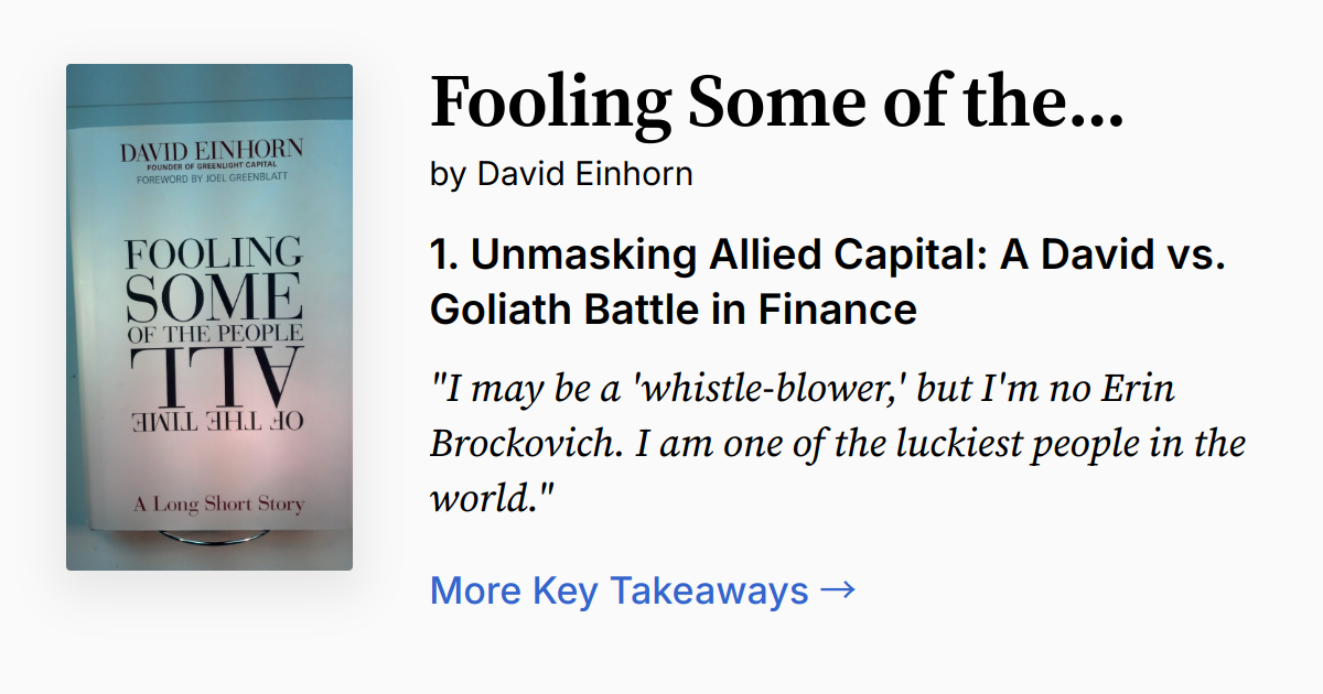 Fooling some of the People all of the time | Summary, Audio, Quotes, FAQ