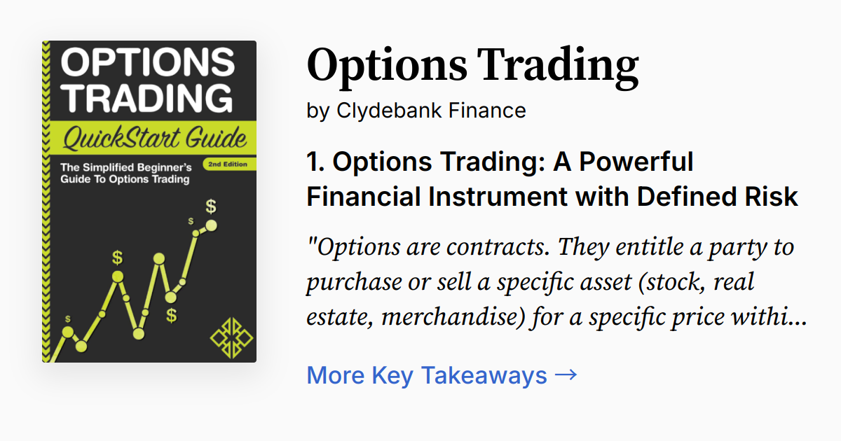 Options Trading | Summary, Audio, Quotes