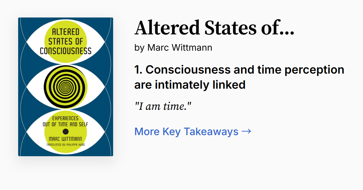 Altered States of Consciousness | Summary, Audio, Quotes, FAQ