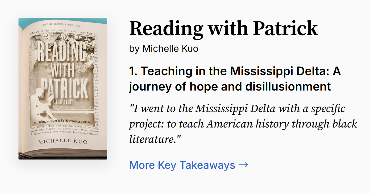 Reading with Patrick | Summary, Quotes, FAQ, Audio