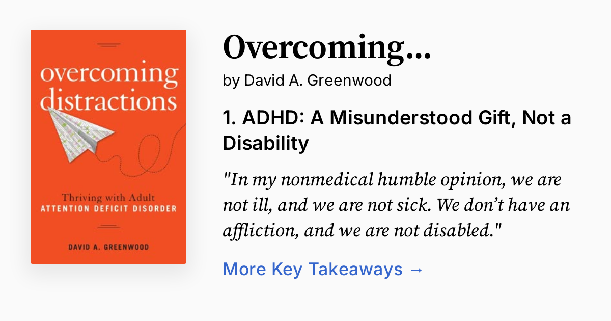 Overcoming Distractions | Summary, Audio, Quotes