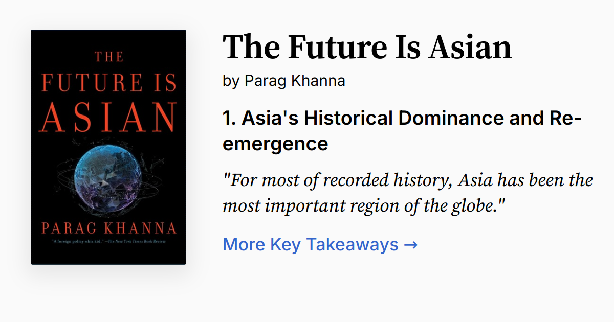 The Future Is Asian | Resumen, Quotes, FAQ, Audio