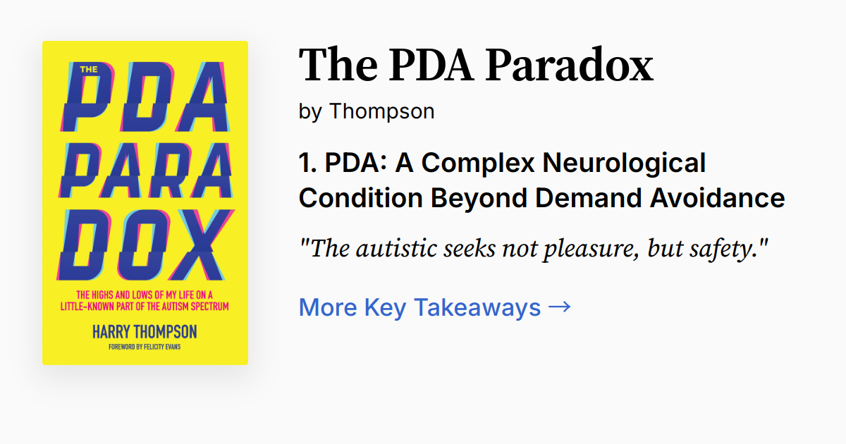 The PDA Paradox | Summary, Quotes, Audio