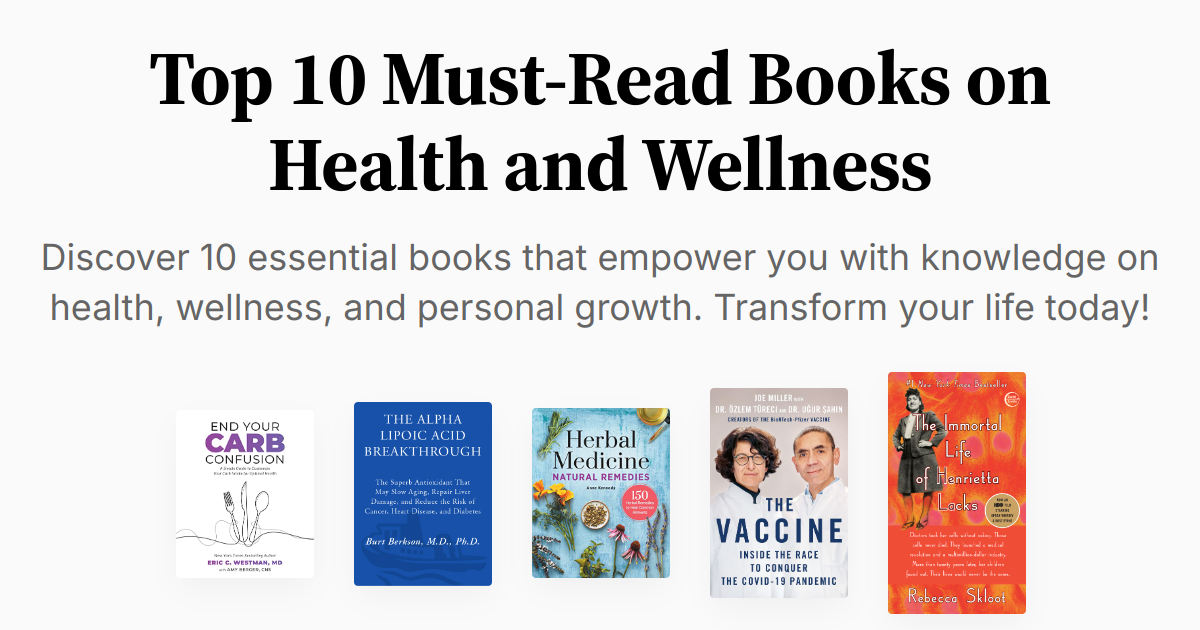 Top 10 Must-Read Books on Health and Wellness | Summary & Audio