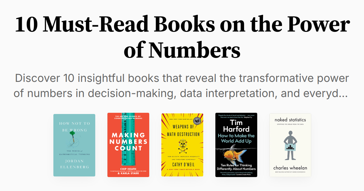 10 Must-Read Books on the Power of Numbers | Summary & Audio