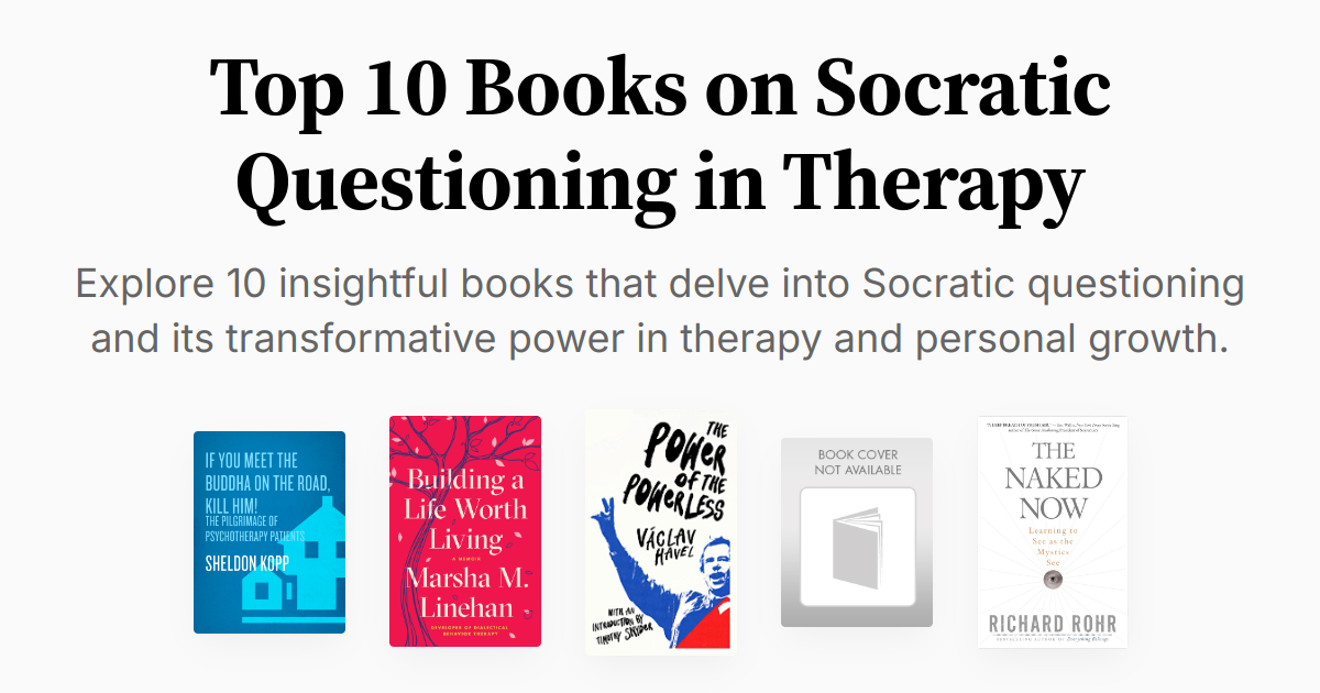 Top 10 Books on Socratic Questioning in Therapy | Summary & Audio