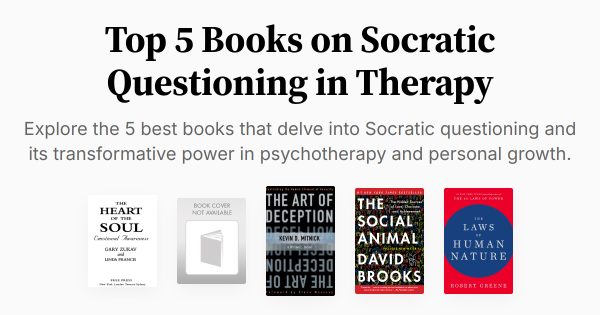 Top 5 Books on Socratic Questioning in Therapy | Summary & Audio