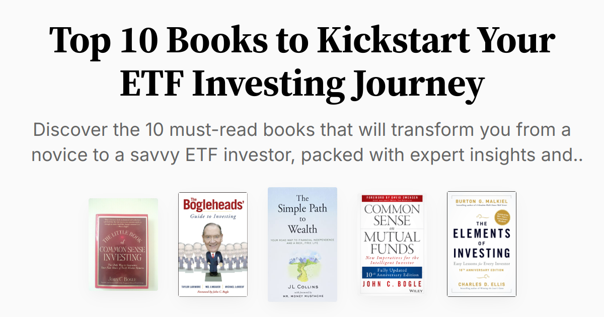 Top 10 Books to Kickstart Your ETF Investing Journey | Summary & Audio