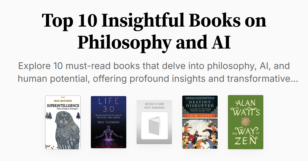 Top 10 Insightful Books on Philosophy and AI | Summary & Audio