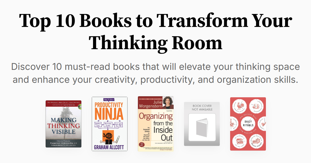 Top 10 Books to Transform Your Thinking Room | Summary & Audio