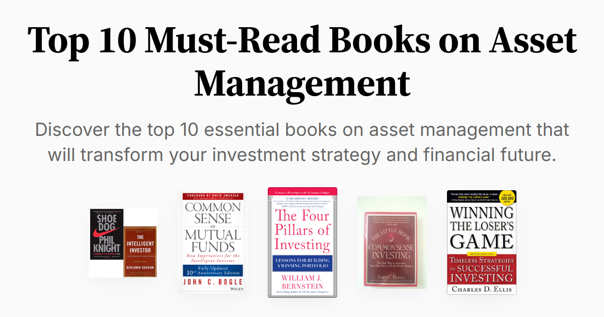 Top 10 Must-Read Books on Asset Management | Summary & Audio