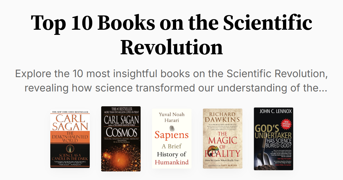 Top 10 Books on the Scientific Revolution | Summary & Audio