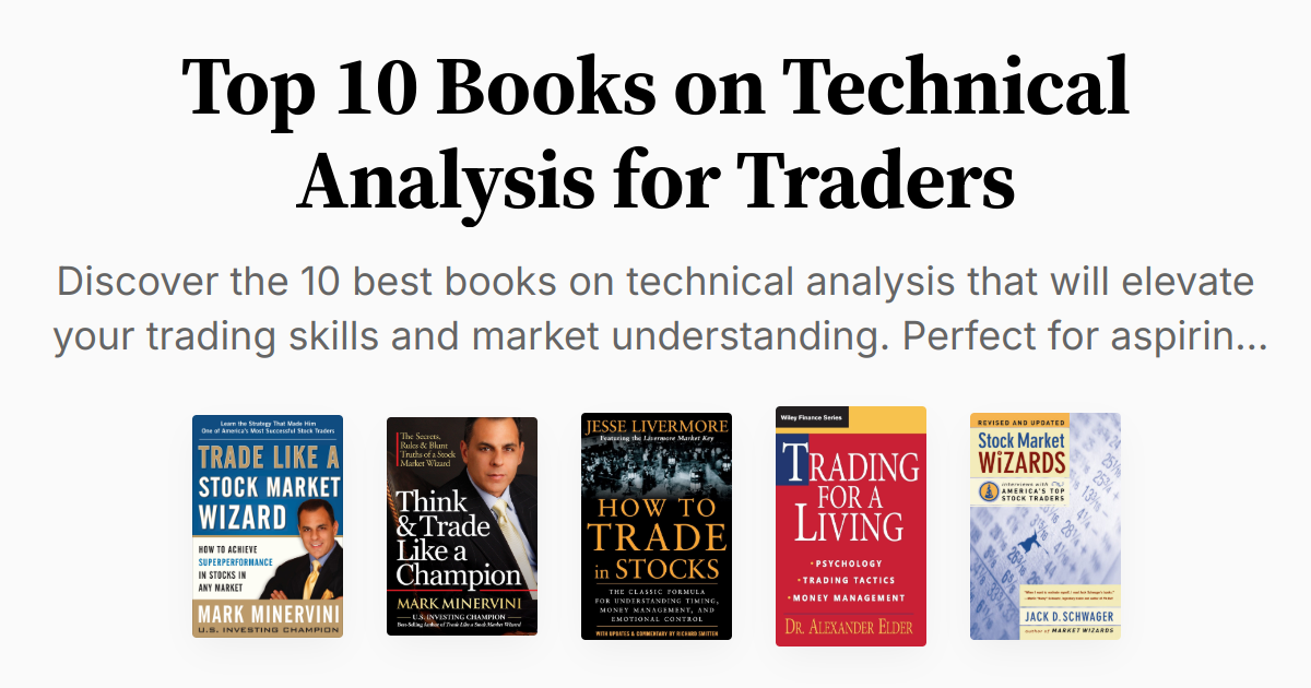 Top 10 Books on Technical Analysis for Traders | Summary & Audio