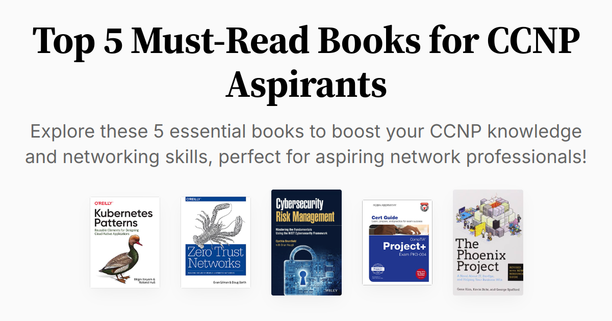 Top 5 Must-Read Books for CCNP Aspirants | Summary & Audio