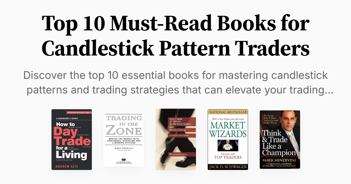 Top 10 Must-Read Books for Candlestick Pattern Traders | Summaries & Audio