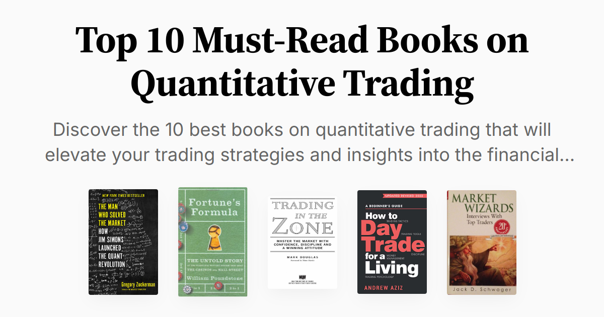Top 10 Must-Read Books on Quantitative Trading | Summary & Audio