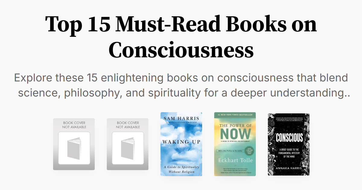 Top 15 Must-Read Books on Consciousness | Summary & Audio