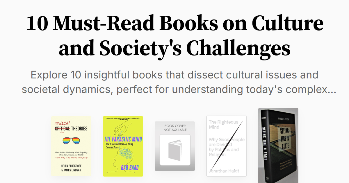 10 Must-Read Books on Culture and Society's Challenges | Summary & Audio