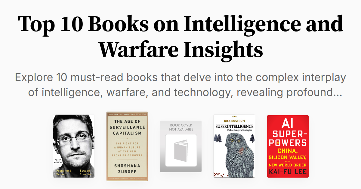 Top 10 Books on Intelligence and Warfare Insights | Summary & Audio
