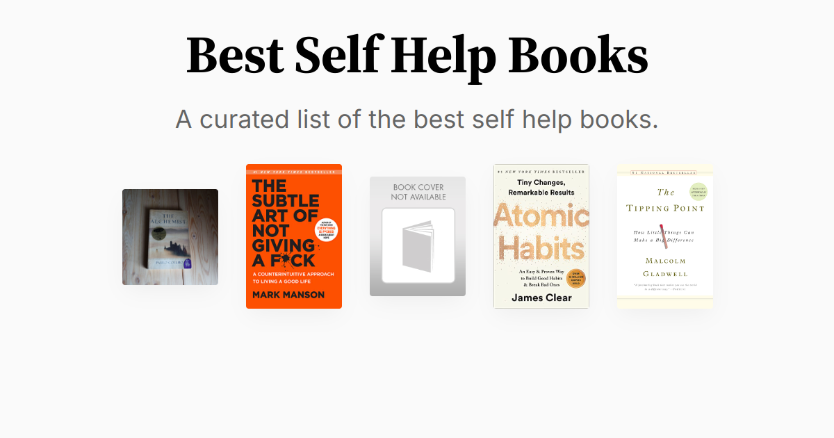 Best Self Help Books | Summary & Audio