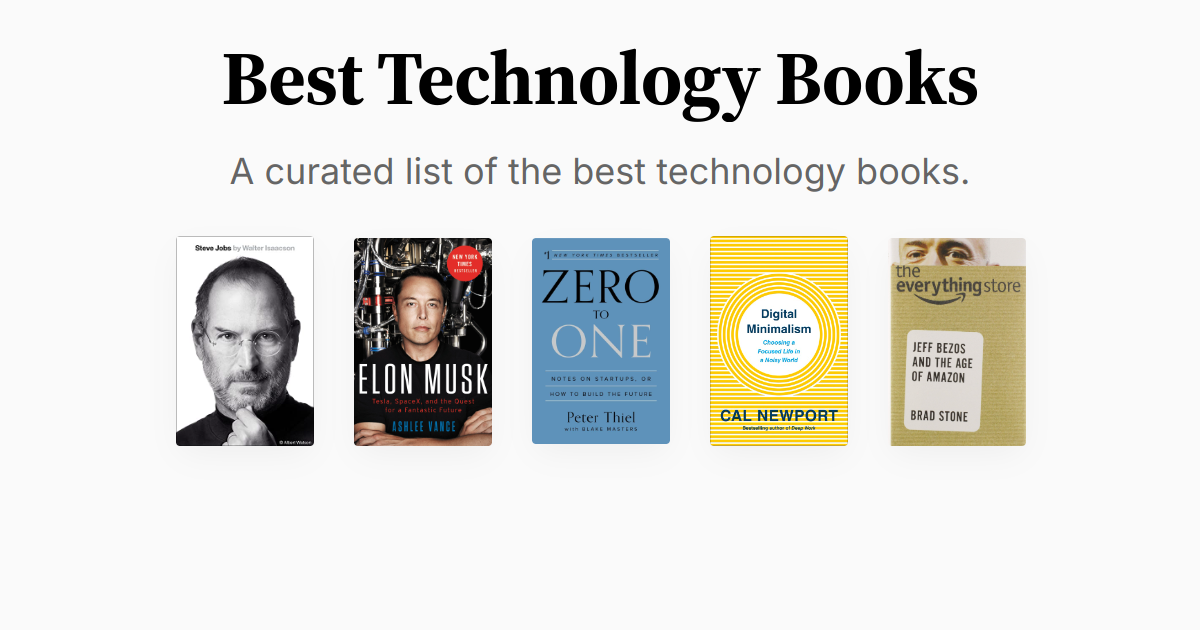 Best Technology Books | Summary & Audio