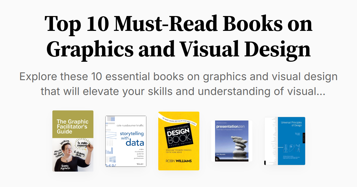Top 10 Must-Read Books on Graphics and Visual Design | Summaries & Audio