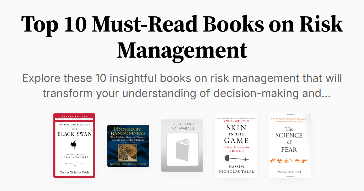 Top 10 Must-Read Books on Risk Management | Summary & Audio