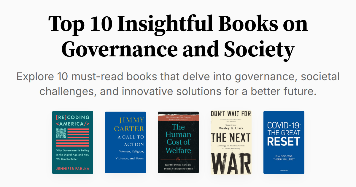 Top 10 Insightful Books on Governance and Society | Summary & Audio