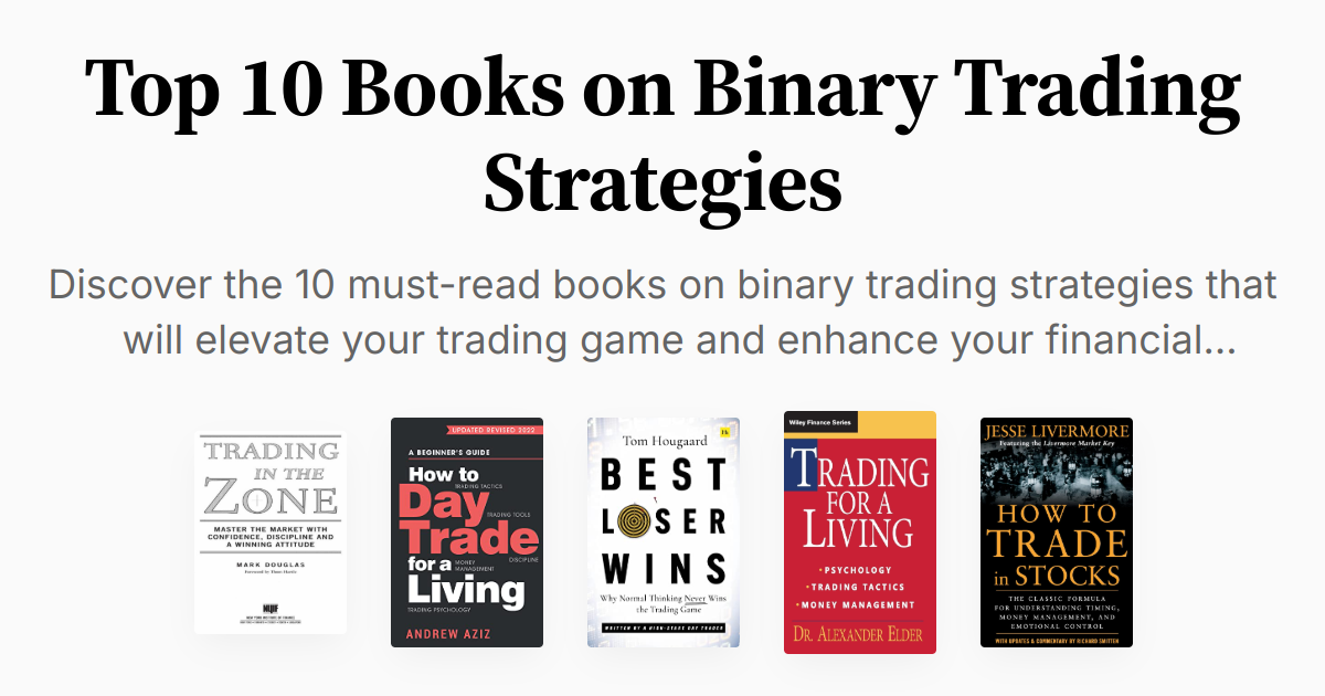 Top 10 Books on Binary Trading Strategies | Summary & Audio