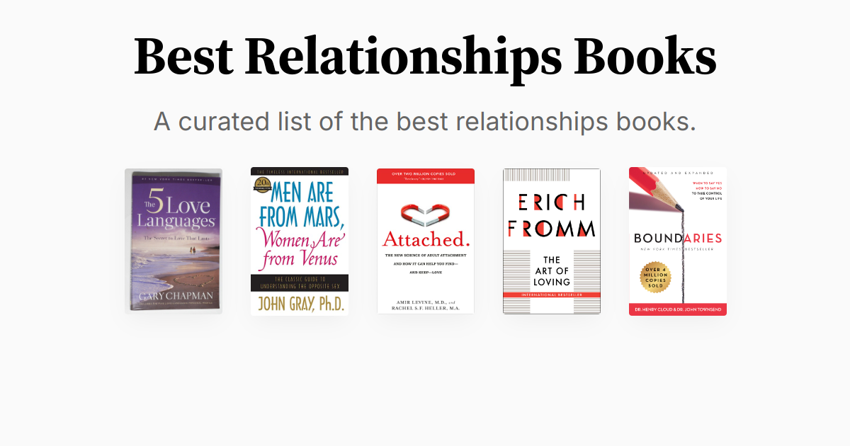 Best Relationships Books | Summary & Audio